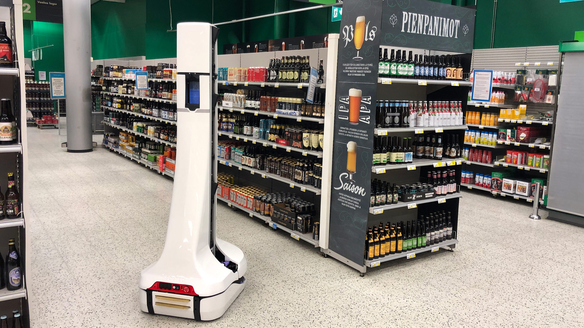 Robotti inventoi myymälää - Insinööri-lehti